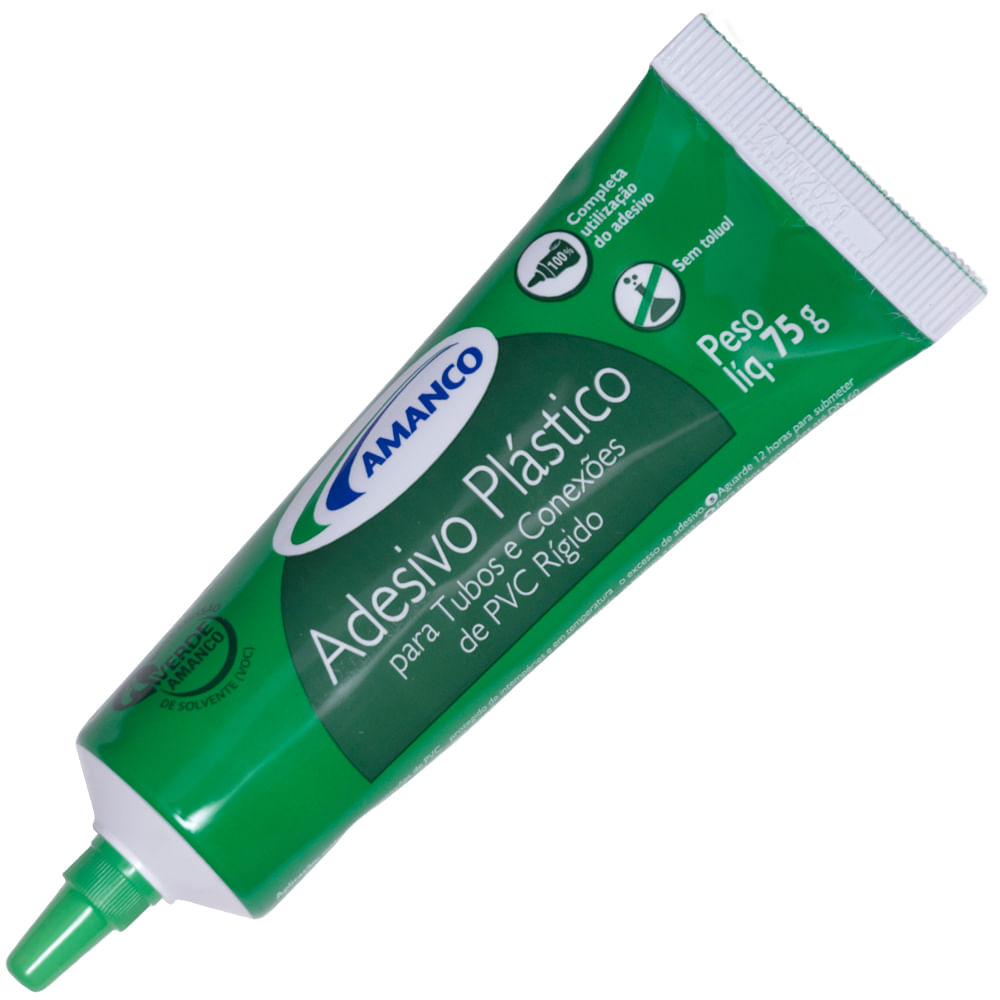 Cola para PVC Bisnaga 75g Amanco - Cerqueira Home Center